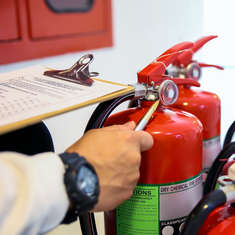 Checklist for Monthly Fire Extinguisher Inspections